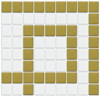 Greek Key Border Tile | Lyric Glazed Porcelain