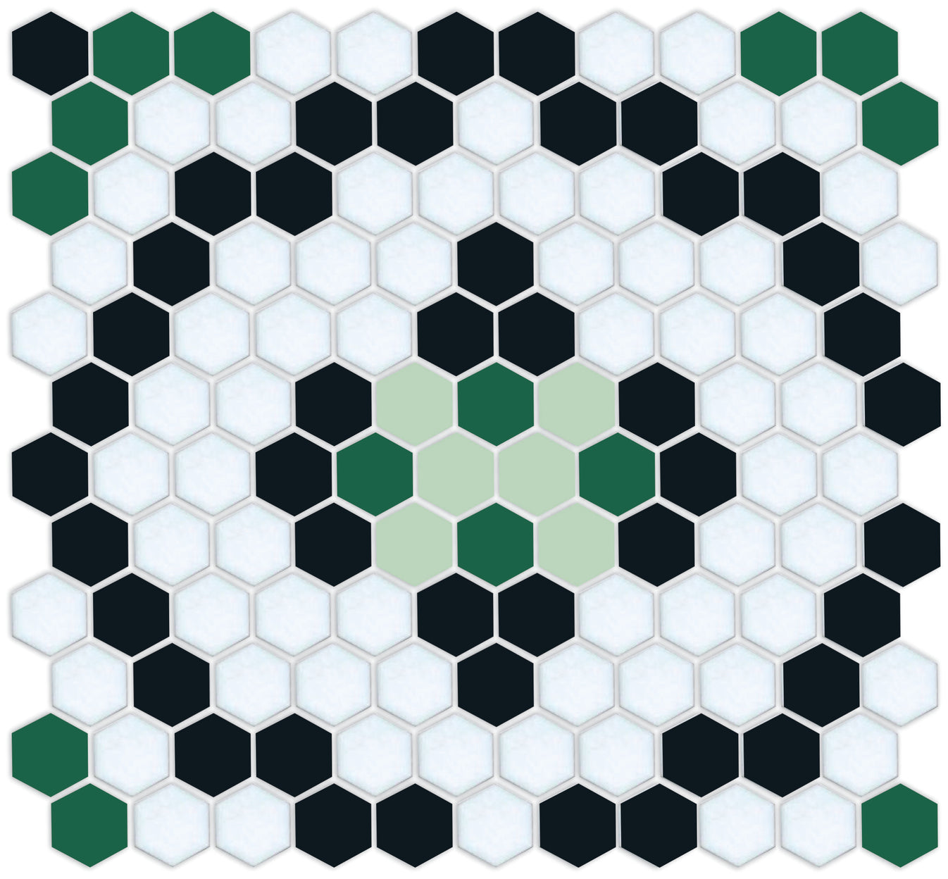 Chateau Hexagon Tile Pattern | Classic Mosaic Design
