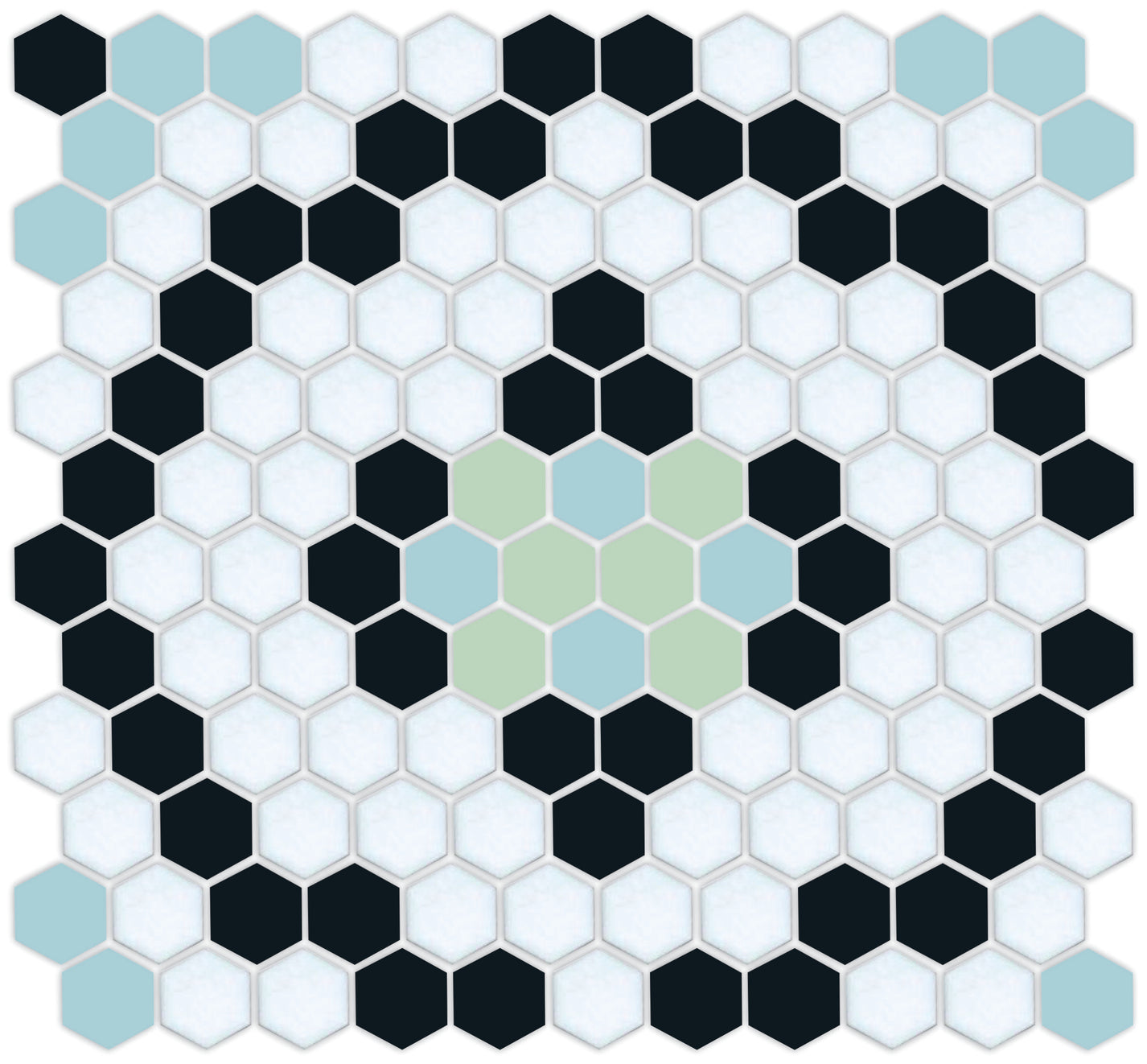 Chateau Hexagon Tile Pattern | Classic Mosaic Design