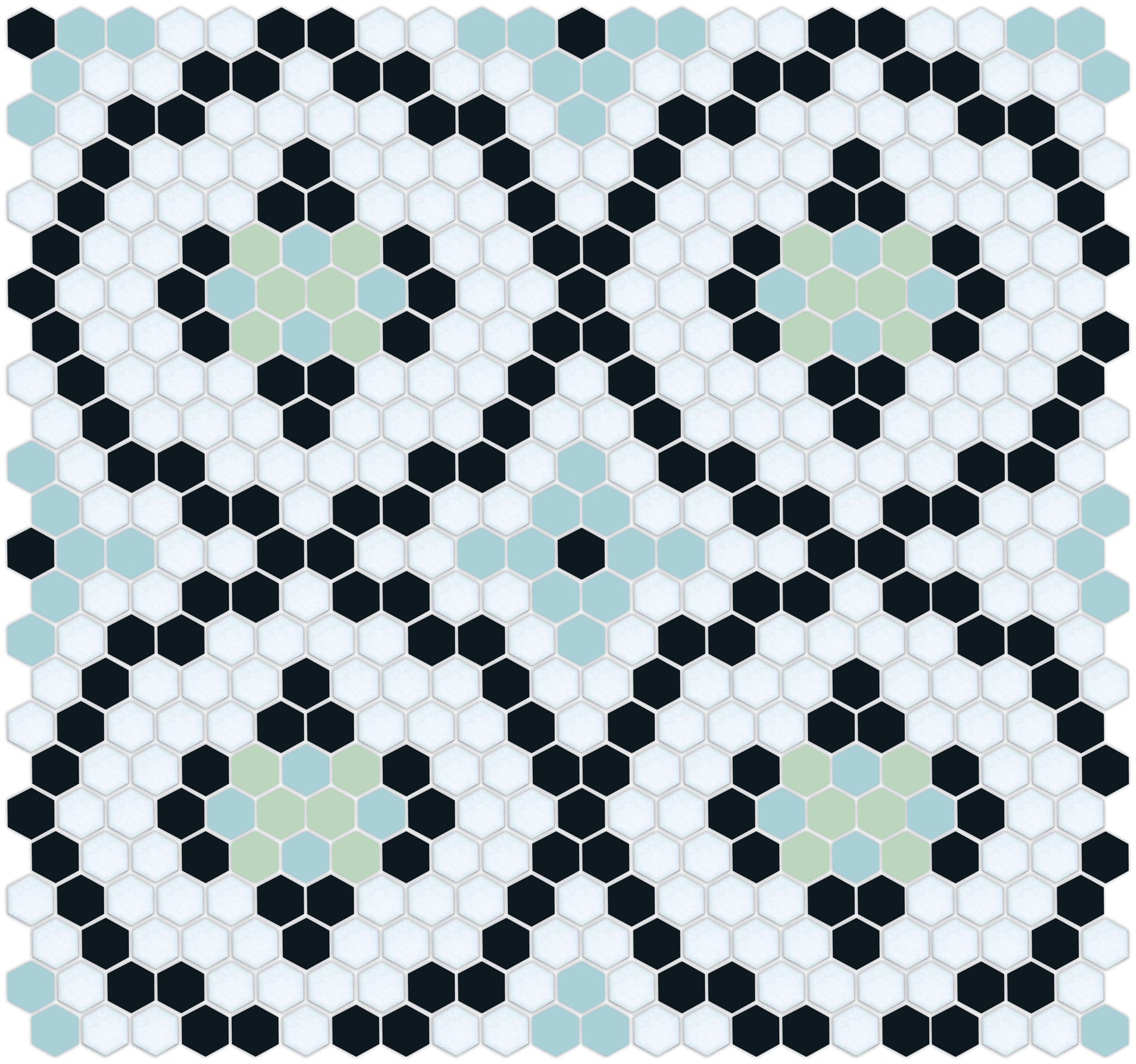 Chateau Hexagon Tile Pattern | Classic Mosaic Design