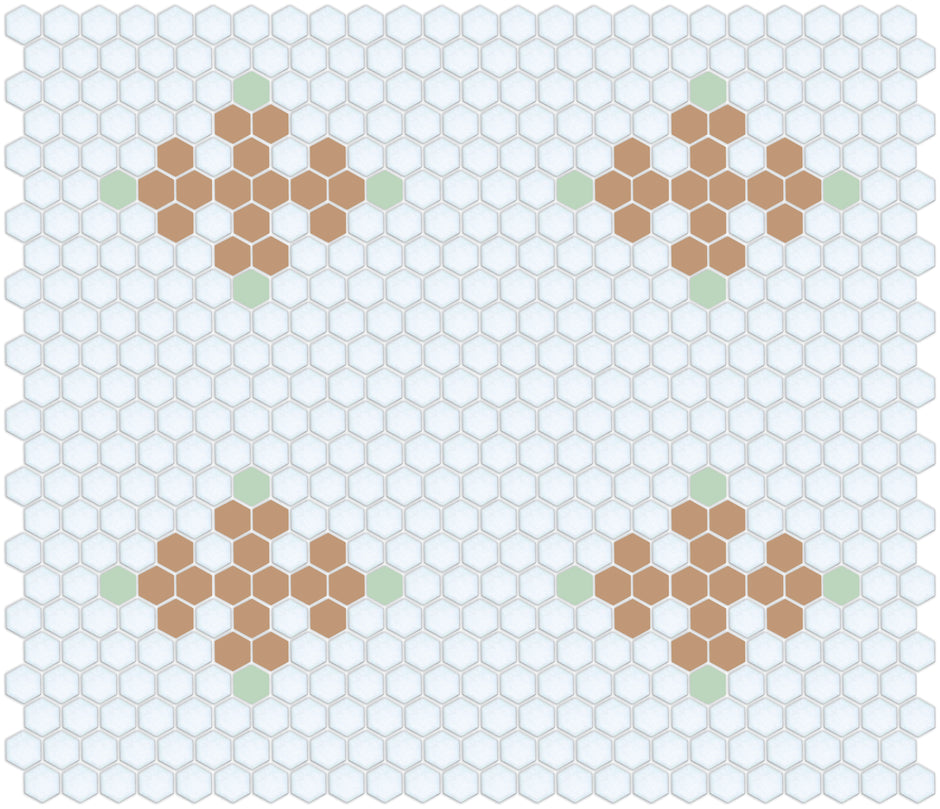 Hexagon Tile Patterns | Floor & Wall | Mosaic Tile
