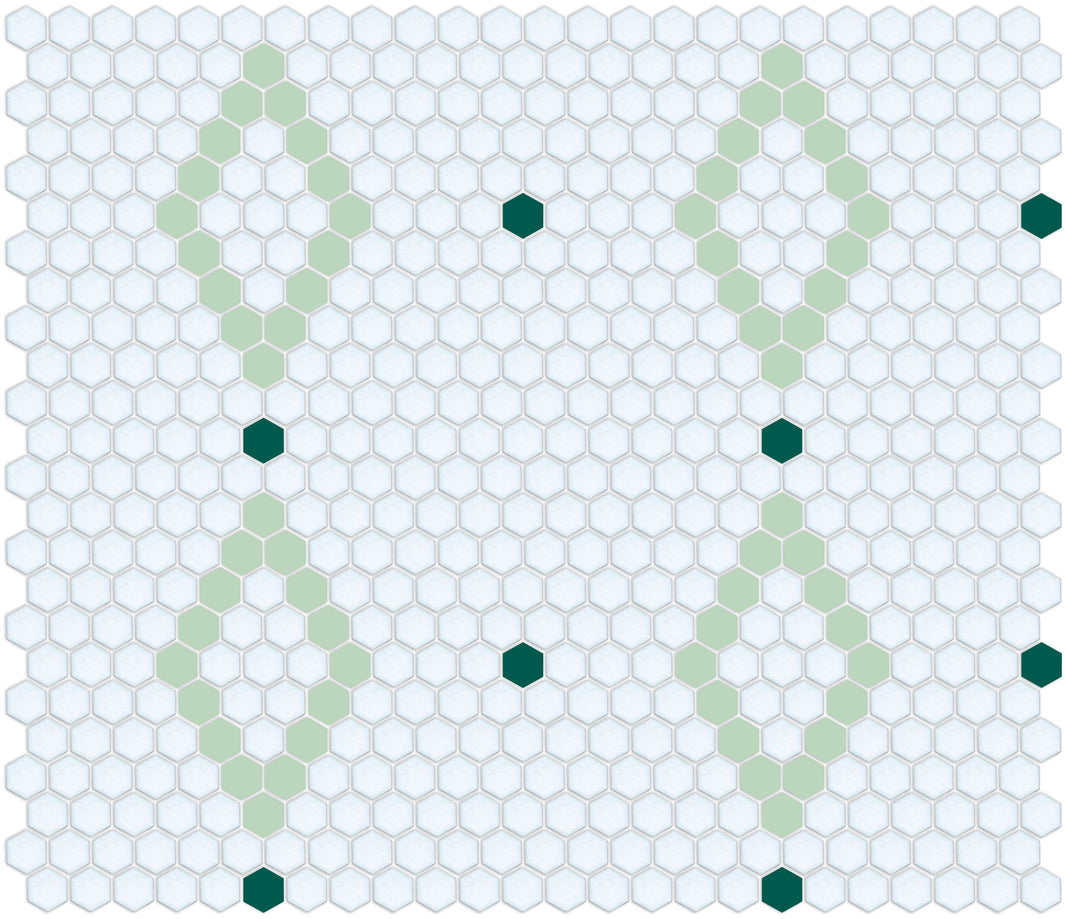 Hexagon Tile | Custom Patterns | Mosaic Tile