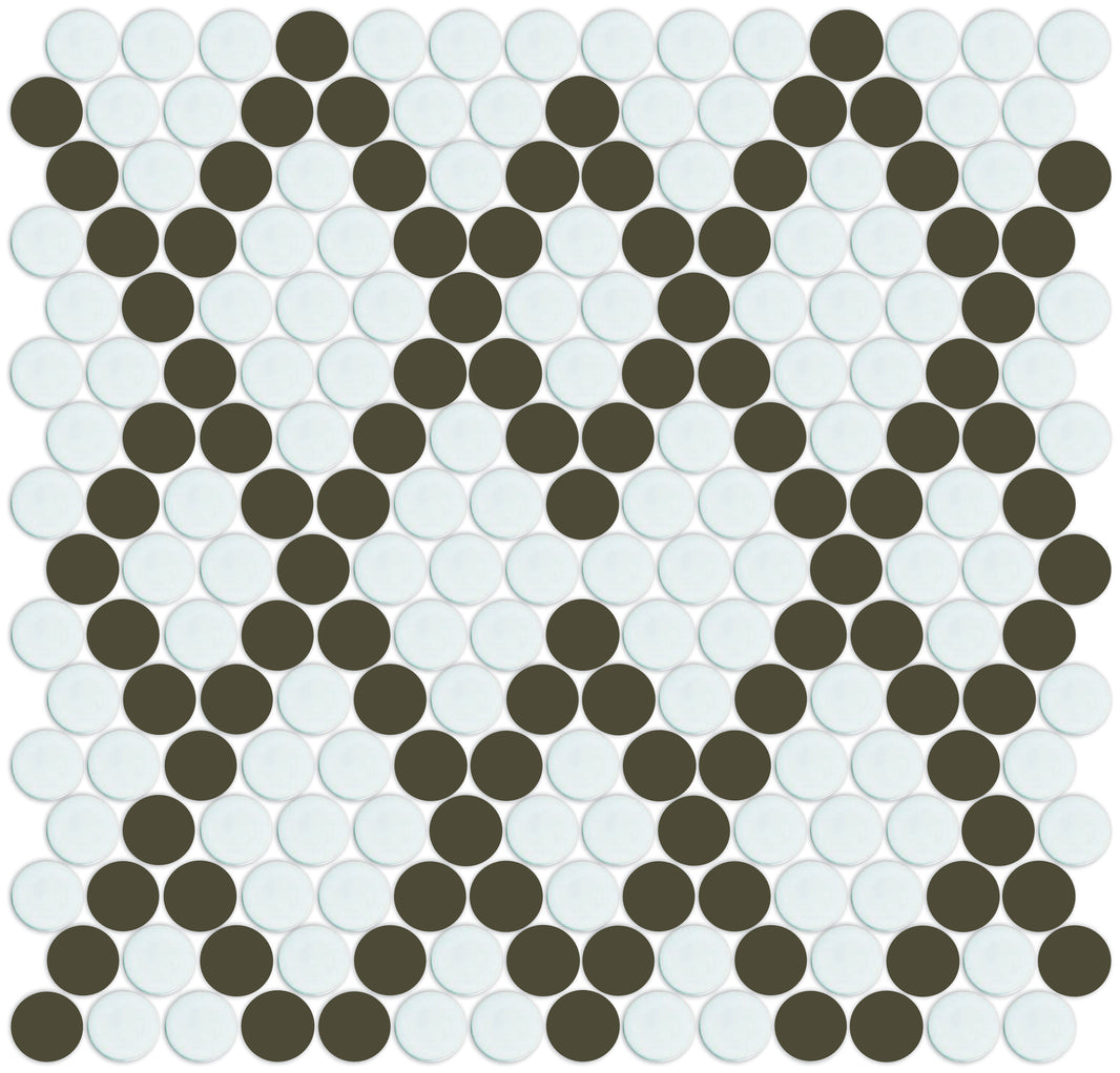 Penny Mosaic Tile | Penny Round | Mosaic Tile