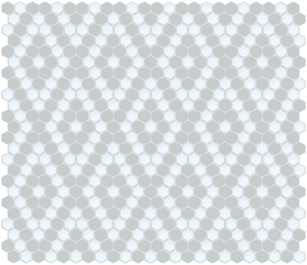 Cross Pinnacle Hexagon & Diamond Tile Pattern – Porcelain – mosaictile.com