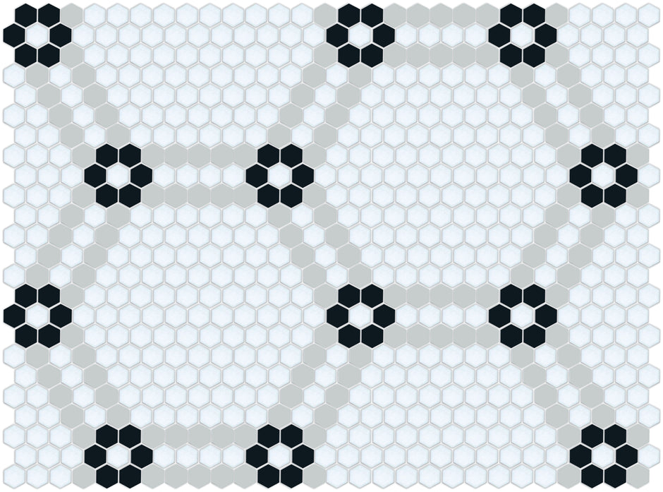 Hexagon Tile Patterns | Floor & Wall | Mosaic Tile