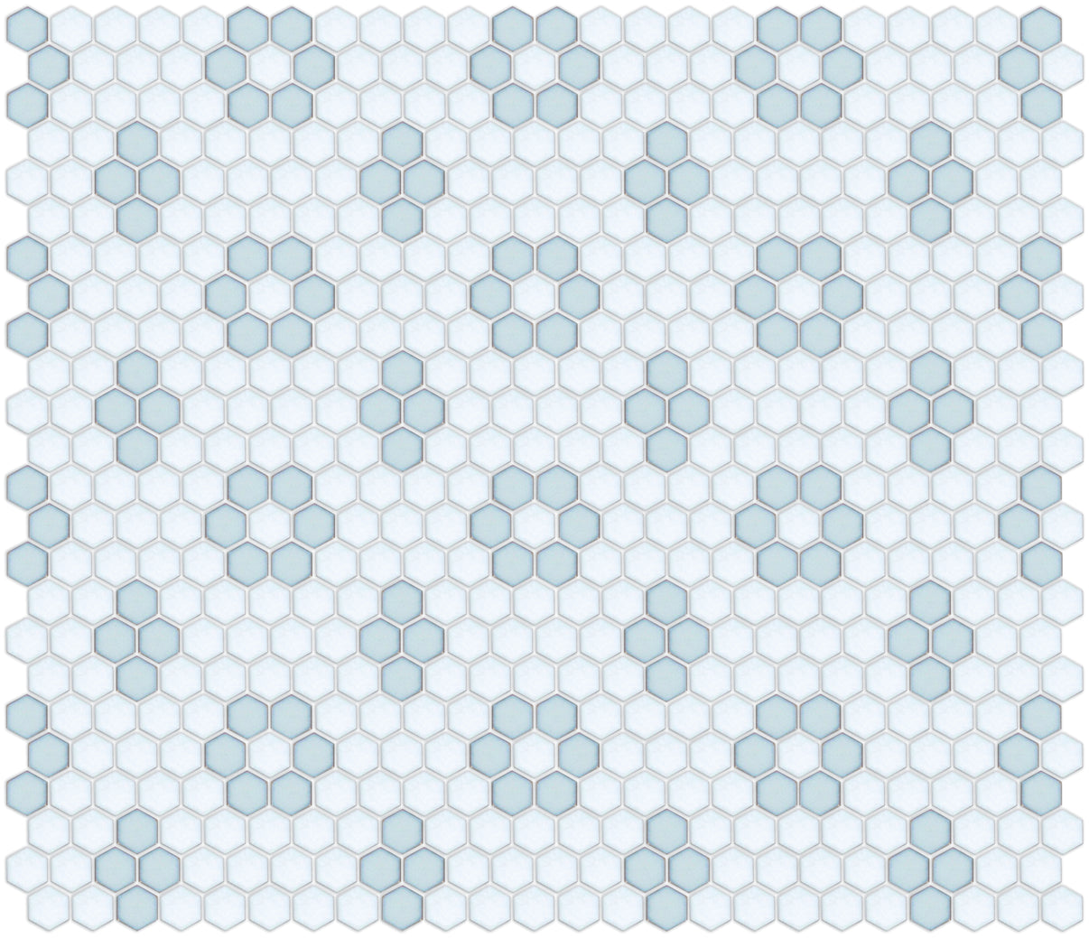 Pinnacle Hexagon Pattern with Satin Rosette & Quad
