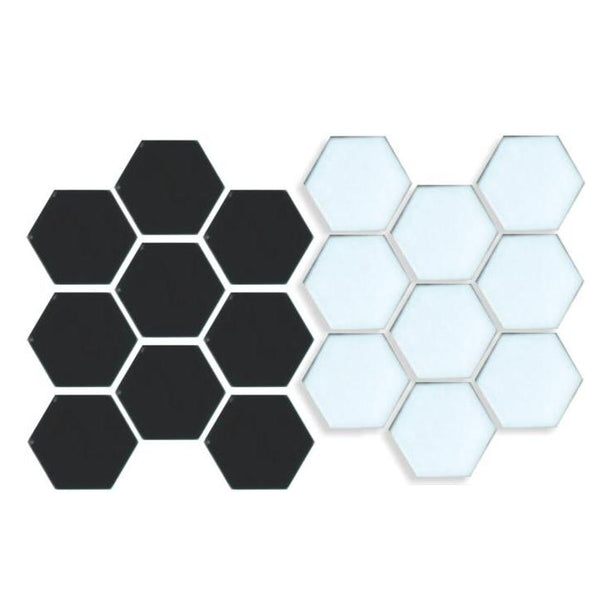 Dots | Pinnacle Hexagon Patterns - mosaictile.com