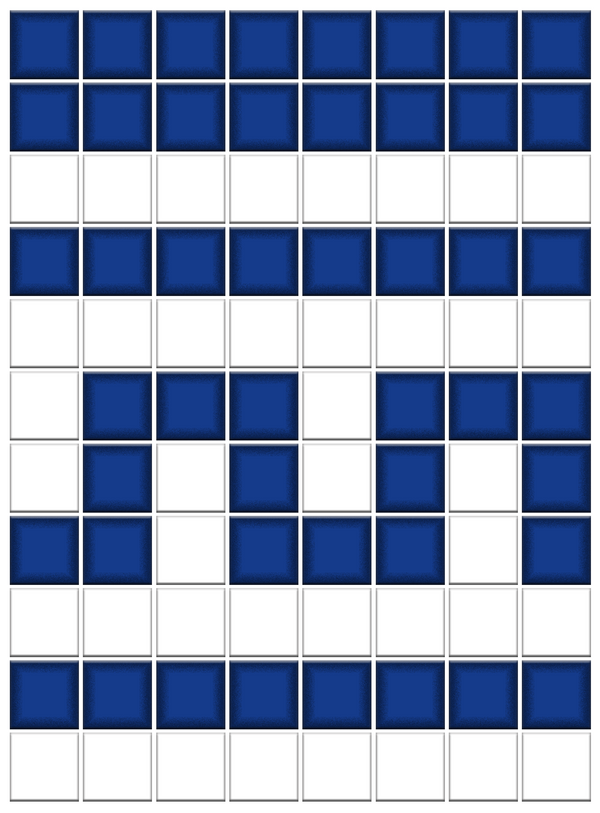 Greek Key Step Out Border | Corner & Straight Sheets