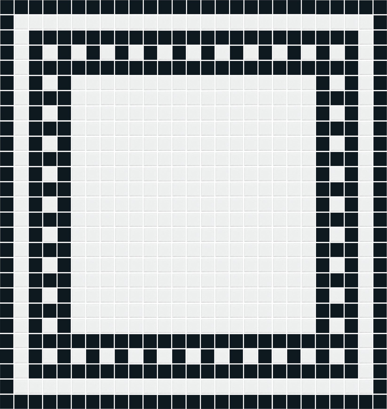 Scala Tile Border | Craftsman Porcelain Mosaic