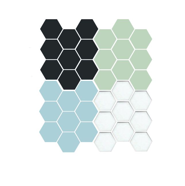 Chateau | Pinnacle Hexagon Tile Pattern