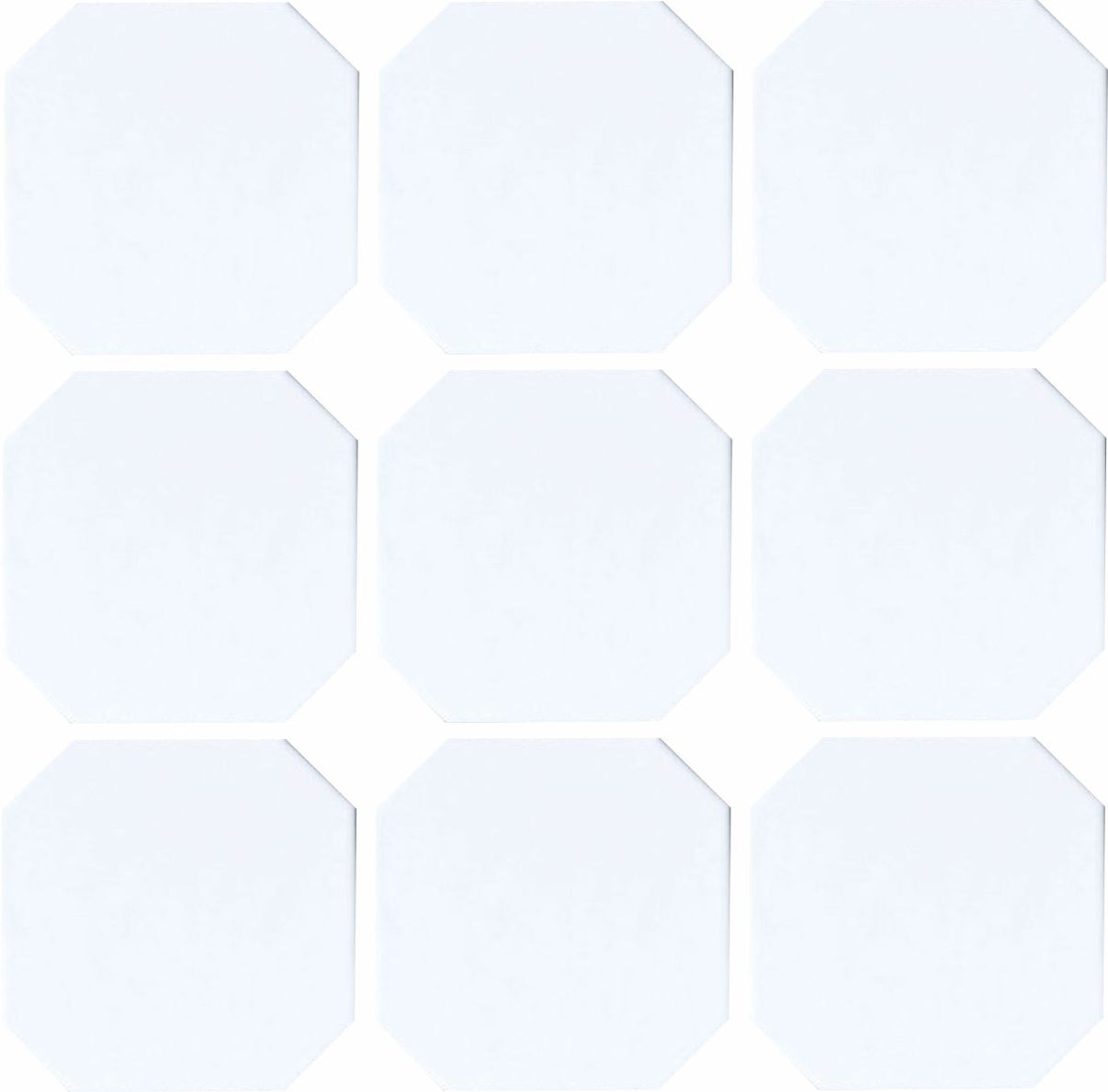 Retro 4″×4″ Porcelain Octagon Tile – Glazed Mosaic Pattern