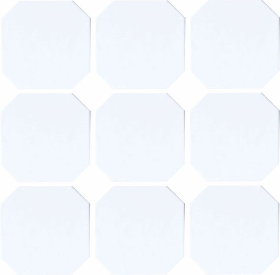 Retro 4″×4″ Porcelain Octagon Tile – Glazed Mosaic Pattern