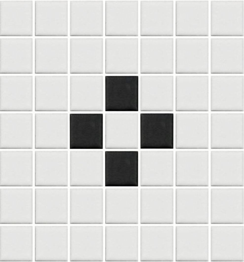 Box Cross Mosaic Tile Pattern | Modern Craftsman